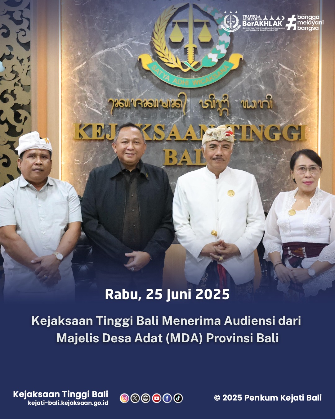 Logotipo De Desa Pakraman Koster Janji Naikkan Dana Desa Adat Jadi Rp