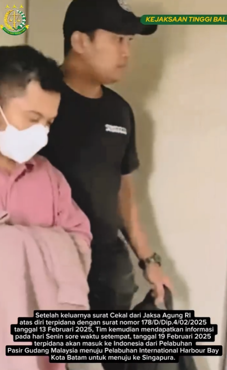 Penangkap 1 (satu) orang DPO terpidana atas nama I Wayan Depa Yogiana ...